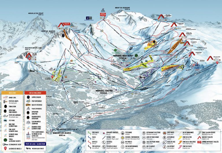 Méribel : Guide Station, Accès, Pistes, Météo, Webcams Hiver 2021/2022